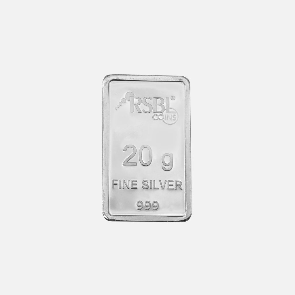 20gm Silver Bar – RSBL eCoins