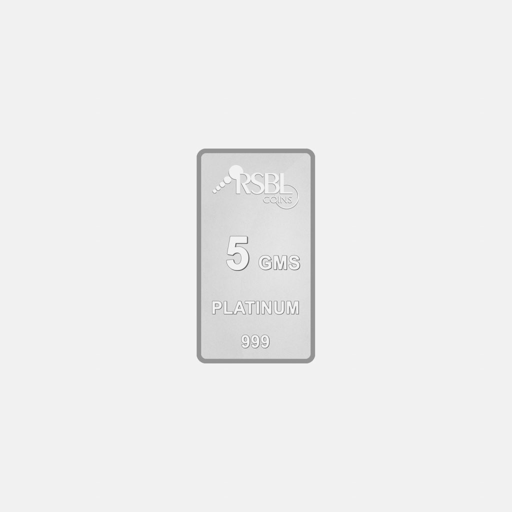 5gm Platinum Bar – RSBL eCoins