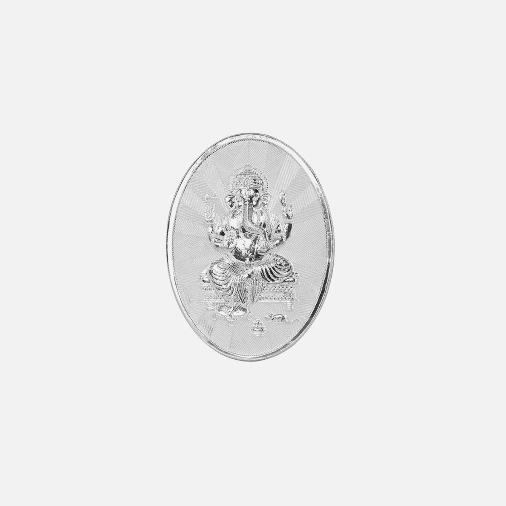 Shree Ganesha Silver Coin – RSBL eCoins