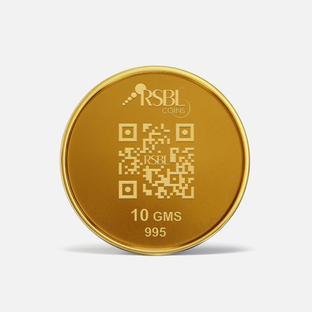 10gm 995 purity gold coin – RSBL eCoins